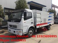 China DONGFENG LHD/RHD Euro 3 120hp diesel street sweeper vehicle for sale, high quality and best price road cleaning truck for sale