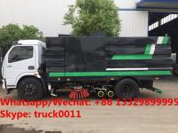 China HOT SALE! new best price Dongfeng 120hp diesel road washing sweeper truck, China supplier of street sweeper for sale for sale