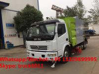 China HOT SALE! new best price Dongfeng 120hp diesel road washing sweeper truck, China supplier of street sweeper for sale for sale