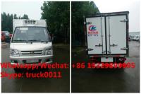 China Cheapest price new China made Forland LHD mini 61hp gasoline engine Forland refrigerated truck, frozen minivan vehicle for sale