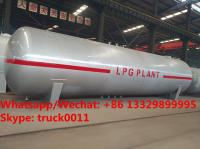 China Customized China supplier of stationary bullet type bulk lpg gas storage tank for sale, propane gas tank for sale for sale