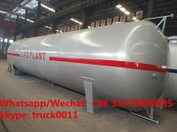 China Customized China supplier of stationary bullet type bulk lpg gas storage tank for sale, propane gas tank for sale for sale