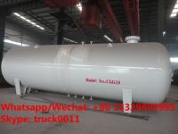China China made best price 20tons lpg gas storage tank with accessories for sale, Bullet type stationary propane gas tank for sale