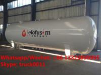 China 2021s best price new 20MT bulk propane gas storage tank with safety accessories for sale, bullet type lpg gas tank for sale