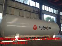 China 2021s best price new 20MT bulk propane gas storage tank with safety accessories for sale, bullet type lpg gas tank for sale