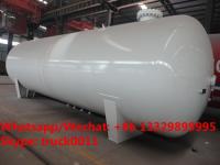 China 2021s best price new 20MT bulk propane gas storage tank with safety accessories for sale, bullet type lpg gas tank for sale
