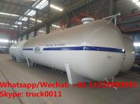 China HOT SALE! Factory sale good price Bullet type stationary surface ground lpg gas storage tank, lpg gas pressure vessels for sale