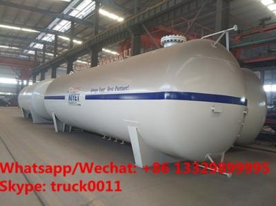 China HOT SALE! Factory sale good price Bullet type stationary surface ground lpg gas storage tank, lpg gas pressure vessels for sale