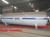 China HOT SALE! Factory sale good price Bullet type stationary surface ground lpg gas storage tank, lpg gas pressure vessels for sale