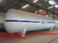 China HOT SALE! Factory sale good price Bullet type stationary surface ground lpg gas storage tank, lpg gas pressure vessels for sale
