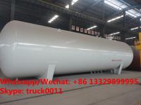 China HOT SALE! High quality and competitive price Customized CLW 85,000Liters surface lpg gas storage tank, propane gas tank for sale