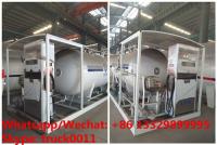 China 2021s new brand best price mobile skid propane cooking gas tank with lpg gas dispenser for sale, skid lpg gas station for sale