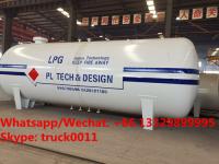 China 2021s new manufactured best price  32m3 15tons bulk propane gas storage tank for sale, HOT SALE!on ground lpg gas tank for sale