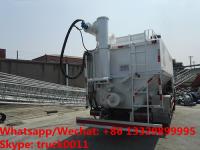 China new RHD best price 156hp diesel 5-7T hydraulic system discharging bulk feed truck for sale, poultry feed pellet truck for sale