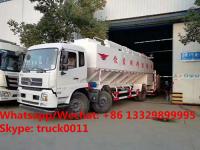 China new manufactured best price dongfeng 30m3 15tons bulk feed truck for sale, HOT SALE animal feed pellet truck for sale