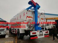 China new manufactured best price dongfeng 30m3 15tons bulk feed truck for sale, HOT SALE animal feed pellet truck for sale