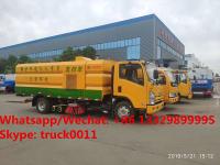 China HOT SALE! new ISUZU Brand road washing sweeper vehicle for sale, Best price ISUZU diesel street sweeping truck for sale for sale