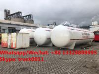 China 2021s cheaper price customized 33tons bulk stationary bullet lpg gas storage tank for sale, propane gas tank for sale for sale