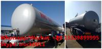 China 2020s new double axles 40,500L bulk lpg gas tank semitrailer for sale, HOT SALE! cheaper bulk propane gas tank trailer for sale