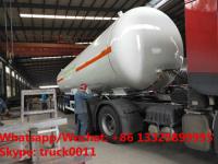 China Factory sale best price CLW brand 20tons propane gas tank semitrailer for sale, HOT SALE! 49.6m3 lpg gas tank trailer for sale