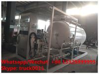 China brand new customized 5tons skid lpg gas refilling station with lpg gas dispenser of double nozzles for cars, automobiles for sale