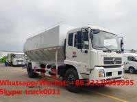 China HOT SALE! new manufactured dongfeng 10tons animal bulk feed truck, poultry feed pellet transported truck for sale for sale