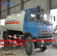China HOT SALE! Customized dongfeng 4*2 LHD 10,000Liter lpg gas dispensing truck for domestic cylinders, lpg gas filling truck for sale