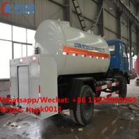 China HOT SALE! Customized dongfeng 4*2 LHD 10,000Liter lpg gas dispensing truck for domestic cylinders, lpg gas filling truck for sale