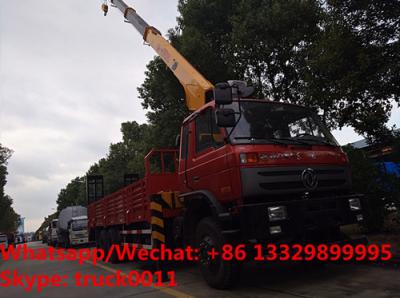 China Customized 210hp diesel 10t-12t telescopic boom mounted on truck for sale, HOT SALE!Best price dongfeng truck with crane for sale