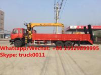 China Customized 210hp diesel 10t-12t telescopic boom mounted on truck for sale, HOT SALE!Best price dongfeng truck with crane for sale