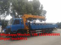 China Customized 210hp diesel 10t-12t telescopic boom mounted on truck for sale, HOT SALE!Best price dongfeng truck with crane for sale