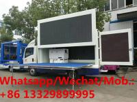 China Customized SINO TRUK HOWO 4*2 LHD diesel P6 mobile LED truck for sale, HOT SALE! best price HOWO mobile LED truck for sale