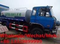 China customized 12,000Liters dongfeng water tanker transported truck for sale, Factory sale best price 12cbm portable water t for sale