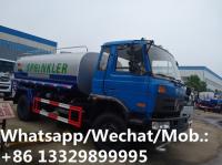 China customized 12,000Liters dongfeng water tanker transported truck for sale, Factory sale best price 12cbm portable water t for sale
