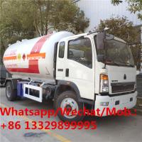 China HOT SALE! customized best price SINO TRUK HOWO 4*2 LHD 15,000Liters lpg gas dispensing truck, lpg gas transported truck for sale