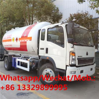 China HOT SALE! customized best price SINO TRUK HOWO 4*2 LHD 15,000Liters lpg gas dispensing truck, lpg gas transported truck for sale