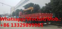 China Dongfeng tianlong 6*4 10tons telescopic crane mounted on truck for sale,Factory sale best price 10tons truck with crane for sale