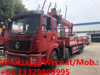 China customized cheapest weichai 300hp 20tons telescopic boom mounted on truck for sale, HOT SALE! cargo truck with crane for sale