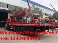 China customized cheapest weichai 300hp 20tons telescopic boom mounted on truck for sale, HOT SALE! cargo truck with crane for sale