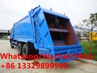 China customized CLW Brand 210hp diesel 16cbm-18cbm garbage compactor truck for Kyrgyzstan, HOT SALE! best price rear loader g for sale