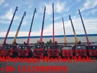 China HOT SALE! Dongfeng teshang 6*4 LHD 240hp/270hp diesel 10tons telescopic crane boom mounted on truck for sale, for sale