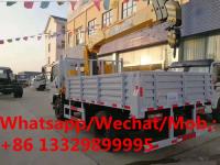 China HOT SALE! NEW Cheapest price SHIFENG Brand 3.5tons telescopic truck with crane for sale,  cargop truck with crane for sale