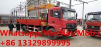 China HOT SALE!DONGFENG JINCHENG 4*2 LHD yuchai 180hp diesel 8tons telescopic crane boom mounted on truck for sale for sale