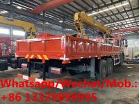 China customized brand new dongfeng teshang 270hp diesel 12tons XCMG telescopic crane boom mounted on cargo truck for sale for sale