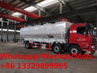 China High quality and competitive price SHACMAN 6*2 LHD 245hp diesel Euro 5 30cbm bulk feed truck for sale, animal feed truck for sale