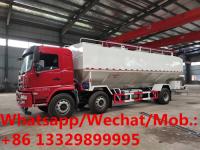 China High quality and competitive price SHACMAN 6*2 LHD 245hp diesel Euro 5 30cbm bulk feed truck for sale, animal feed truck for sale