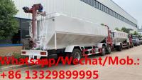 China High quality and competitive price SHACMAN 6*2 LHD 245hp diesel Euro 5 30cbm bulk feed truck for sale, animal feed truck for sale