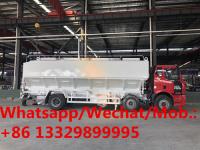 China Customized FAW J6 6*2 LHD 245hp diesel Euro 5 30cbm 15tons bulk animal feed transportation vehicle for sale,  feed truck for sale