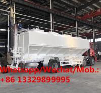 China Customized FAW J6 6*2 LHD 245hp diesel Euro 5 30cbm 15tons bulk animal feed transportation vehicle for sale,  feed truck for sale