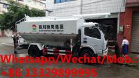 China HOT SALE! high quality Dongfeng 156hp diesel Euro 5 poultry feed pellet transporting vehicle, bulk feed truck for sale for sale